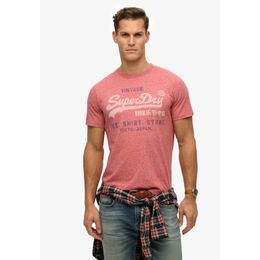 Superdry Herren Rundhalsshirt &raquo;VL CLASSIC RELAXED TEE&laquo; rot M