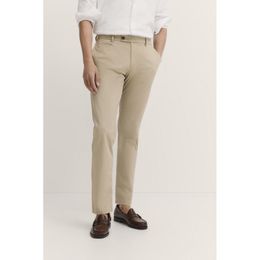 Bugatti Herren Bugatti Chinohose mit Stretchfunktion beige 34, L&auml;nge 30