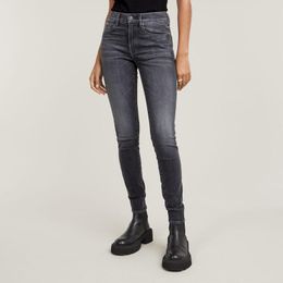 G-Star Raw G-Star Damen G-STAR Skinny-fit-Jeans &raquo;3301&laquo; mit Stretch schwarz 30, L&auml;nge 32