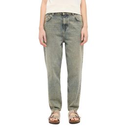 Mustang Damen Mustang Mom-Jeans &raquo;Damen Style Charlotte Tapered&laquo; blau 29, L&auml;nge 32