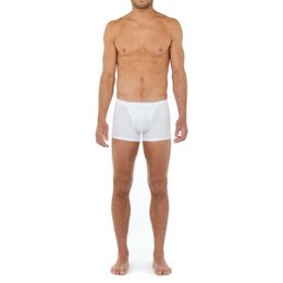 HOM Herren Boxershorts &raquo;Tencel soft&laquo; weich, bequem, horizontaler Eingriff wei&szlig; S