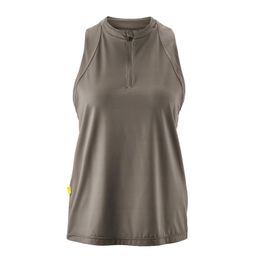 Gonso Damen Radtrikot &raquo;Adventure Jersey Sleeveless W&laquo; Leicht, schnell trocknend, optimaler Feuchtigkeitstransport grau 40