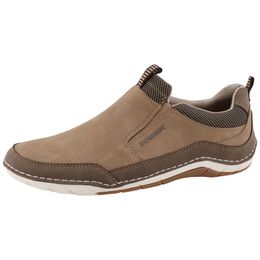 Romika Herren Slipper , Halbschuh, Schlupfschuh, Herrensneaker mit Wechselfu&szlig;bett beige 42