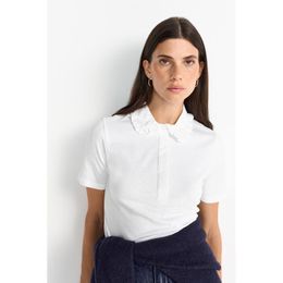 Richroyal Damen RICHROYAL T-Shirt Mit Rundhalsausschnitt wei&szlig; XS