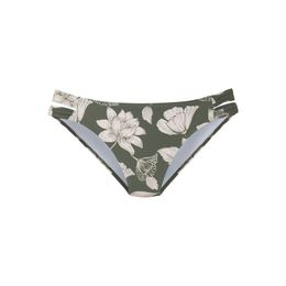 s.Oliver Damen s.Oliver Bikini-Hose &raquo;Lady&laquo; mit floralem Design gr&uuml;n 36, N-Gr