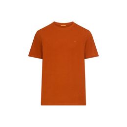 Camel Active Herren Camel Active T-Shirt mit Logo-Stickerei braun L