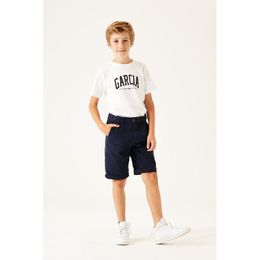 Garcia Herren Bermudas mit Aufschlag for BOYS blau 134, N-Gr