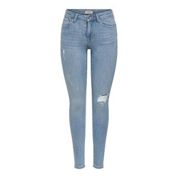 Only Damen Only Skinny-fit-Jeans &raquo;ONLPOWER LIFE MID PUSH&laquo; Baumwollmischung, skinny fit L, L&auml;nge 32