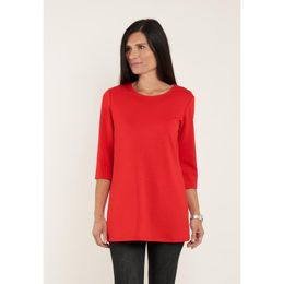 Seidel Moden Damen 3/4-Arm-Shirt &raquo;Exklusiv bei OTTO&laquo; mit 3/4 &Auml;rmeln, MADE IN GERMANY rot 40