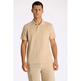 LINDBERGH Herren LINDBERGH Poloshirt aus Frottee grau XXL