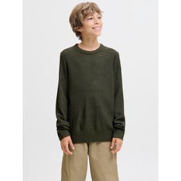 Jack & Jones Jack & Jones Junior Herren Rundhalspullover &raquo;JJROY KNIT CREW NECK AW25 JNR&laquo; bunt 152