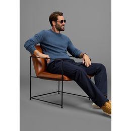MAN'S WORLD Man's World Herren Rundhalspullover &raquo;Neue Kollektion! Zeitlos & vielseitiger Basic Style&laquo; melierte Optik,weicher Griff, Perfekt f&uuml;r die k&auml;ltere 