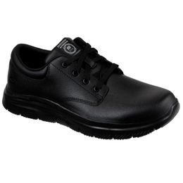 Skechers Herren Berufsschuh &raquo;FLEX ADVANTAGE SR-FOURCHE&laquo; Schn&uuml;rschuh f&uuml;r Gastronomie, Pflege, mit gepolsterter Innensohle schwarz 48,5