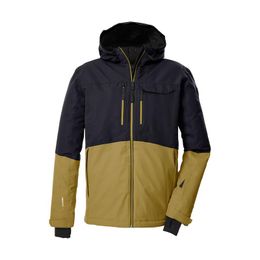 Killtec Herren Skijacke &raquo;KSW 53 MN SKI JCKT&laquo; Skijacke: wasserdicht, atmungsaktiv, Colourblock, viele Taschen 3XL