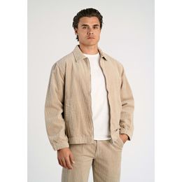 LINDBERGH Damen LINDBERGH Cordjacke ohne Kapuze mit 2-Wege-Rei&szlig;verschluss beige XL