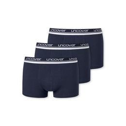 uncover by Schiesser Herren uncover by Schiesser Boxer &raquo;Uncover Cotton&laquo; 2er Pack, Logo-Bund, elastisch, ohne Eingriff, perfekter Sitz XXL