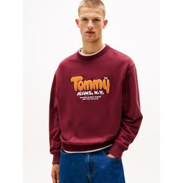 Tommy Jeans Herren Sweatshirt &raquo;BOUCLE&laquo;, Relaxed fit mit Rundhalsausschnitt XXL