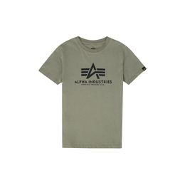 Alpha Industries Jungen T-Shirt &raquo;Basic T-Shirt BL K&laquo; gr&uuml;n 16