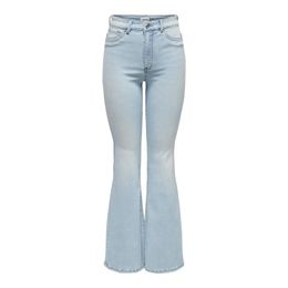 Only Damen Only Bootcut-Jeans &raquo;ONLLUSH MW RETRO FLARED DNM&laquo; Materialmix, bootcut fit, Regular Waist, Retro-Fit XL, L&auml;nge 30