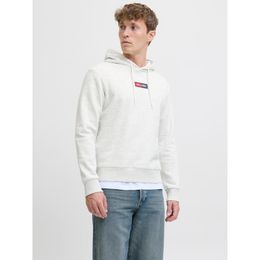 Jack & Jones Jack & Jones Herren Kapuzensweatshirt &raquo;JJPAN SWEAT HOOD&laquo; grau M