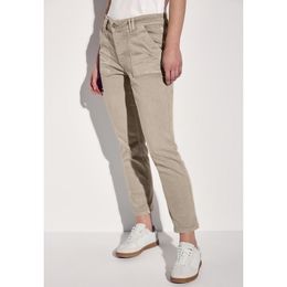 Street One Damen Street One Cargojeans mit Stretch beige 29, L&auml;nge 28