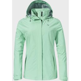 Sch&ouml;ffel Sch&ouml;ffel Damen Outdoorjacke &raquo;Jacket Gmund L&laquo; mit Kapuze gr&uuml;n 44
