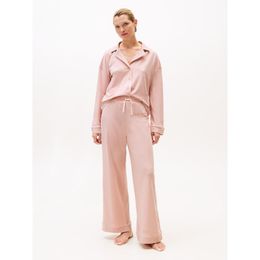 Tommy Hilfiger Underwear Damen Pyjama im Hemdblusenlook pink XL (42/44)