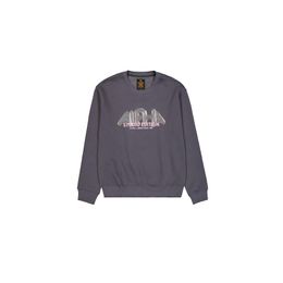 Alpha Industries Damen Sweater &raquo;Studio Edition Vibe Sweatshirt&laquo; grau XXL