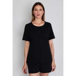 JOOP! Damen JOOP! T-Shirt &raquo;Cosy&laquo; mit schlichter Eleganz schwarz 34
