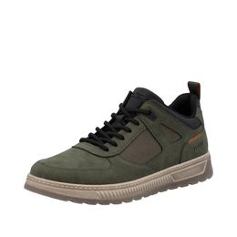 Rieker Herren Sneaker Schn&uuml;rschuh, Halbschuh, Outdoorschuh mit gepolstertem Schaftrand schwarz 40