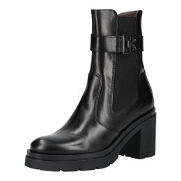 Nero Giardini Damen High-Heel-Stiefelette &raquo; Stiefelette Leder/Textil&laquo; schwarz 41