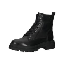 Geox Damen Schn&uuml;rstiefelette &raquo; Stiefelette Nappaleder&laquo; schwarz 36