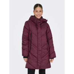 Only Damen Only Steppmantel &raquo;ONLMOLLY PUFFER COAT CS OTW&laquo; rot M