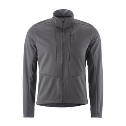 Gonso Herren Fahrradjacke &raquo;ADVENTURE JACKET SOFTSHELL M&laquo; Herren Softshell-Jacke, Radjacke slim fit grau S