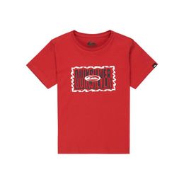Quiksilver Jungen T-Shirt &raquo;Ev Gotam Foam&laquo; rot 2(84-92cm)