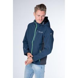 DEPROC Active Herren DEPROC Active Softshelljacke &raquo;NUNAVUT MEN II&laquo; auch in Gro&szlig;en Gr&ouml;&szlig;en erh&auml;ltlich blau XXXL (58)
