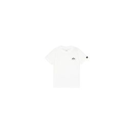 Alpha Industries Jungen T-Shirt &raquo;Basic T-Shirt SL K&laquo; wei&szlig; 16