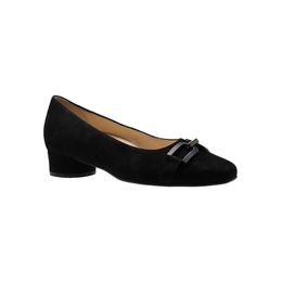 Hassia Leder-Ballerinas "Roma" in Schwarz - 49% | Gr&ouml;&szlig;e 42 | Damen-ballerinas