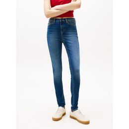 Tommy Jeans Damen Skinny-fit-Jeans &raquo;Nora Mid Rise Skinny Fit&laquo; blau 34, L&auml;nge 28