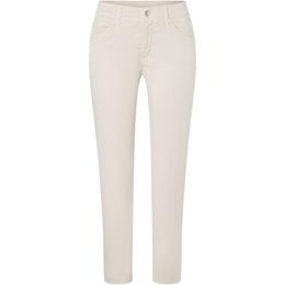 MAC Damen MAC 7/8-Hose &raquo;SLIM 7/8&laquo; in ultraleichter Qualit&auml;t beige 40, L&auml;nge 27