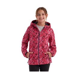 Killtec M&auml;dchen Softshelljacke &raquo;M&auml;dchen Softshelljacke Print&laquo; Wasserdicht, windabweisend, atmungsaktiv, modischer Print lila 176