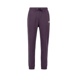Alpha Industries Herren Jogginghose &raquo;Basic Jogger SL&laquo; lila XXL, Normalgr&ouml;&szlig;en