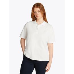 Tommy Hilfiger Curve Damen Poloshirt &raquo;CRV 1985 REG PIQUE POLO SS&laquo; in gro&szlig;en Gr&ouml;&szlig;en, aus Pique Qualit&auml;t 50