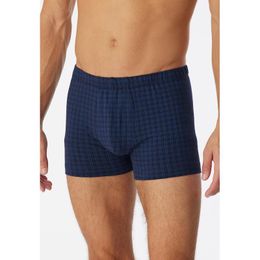 Schiesser Herren Boxershorts &raquo;Cotton Casual&laquo; ohne Eingriff, kariert blau 6