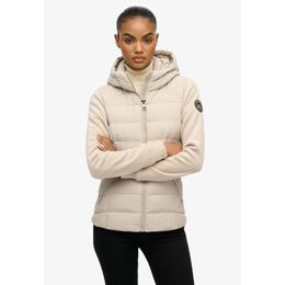 Superdry Damen Steppjacke &raquo;HOODED FUJI STORM JACKET&laquo; mit Kapuze grau S