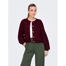 Jacqueline de Yong JDY Cardigan in Rot - 52% | Gr&ouml;&szlig;e L | Damen-pullover-cardigans