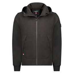 Canadian Peak &Uuml;bergangsjacke "Abraleak" in Schwarz - 68% | Gr&ouml;&szlig;e L | Herren-plussize