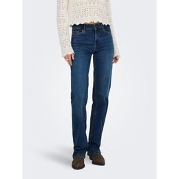 Only Damen Only Straight-Jeans &raquo;ONLBLUSH MID STRAIGHT DNM TAI021 NOOS&laquo; blau S (36), L&auml;nge 32
