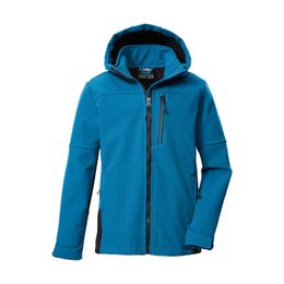 Killtec Jungen Softshelljacke &raquo;KOW 226 BYS SFTSHLL JCKT&laquo; Wind- und wasserabweisende Kinder-Softshelljacke, Fleece, Reflektoren 164