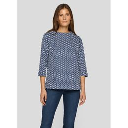Rabe Damen 3/4-Arm-Shirt mit All-Over Print 42